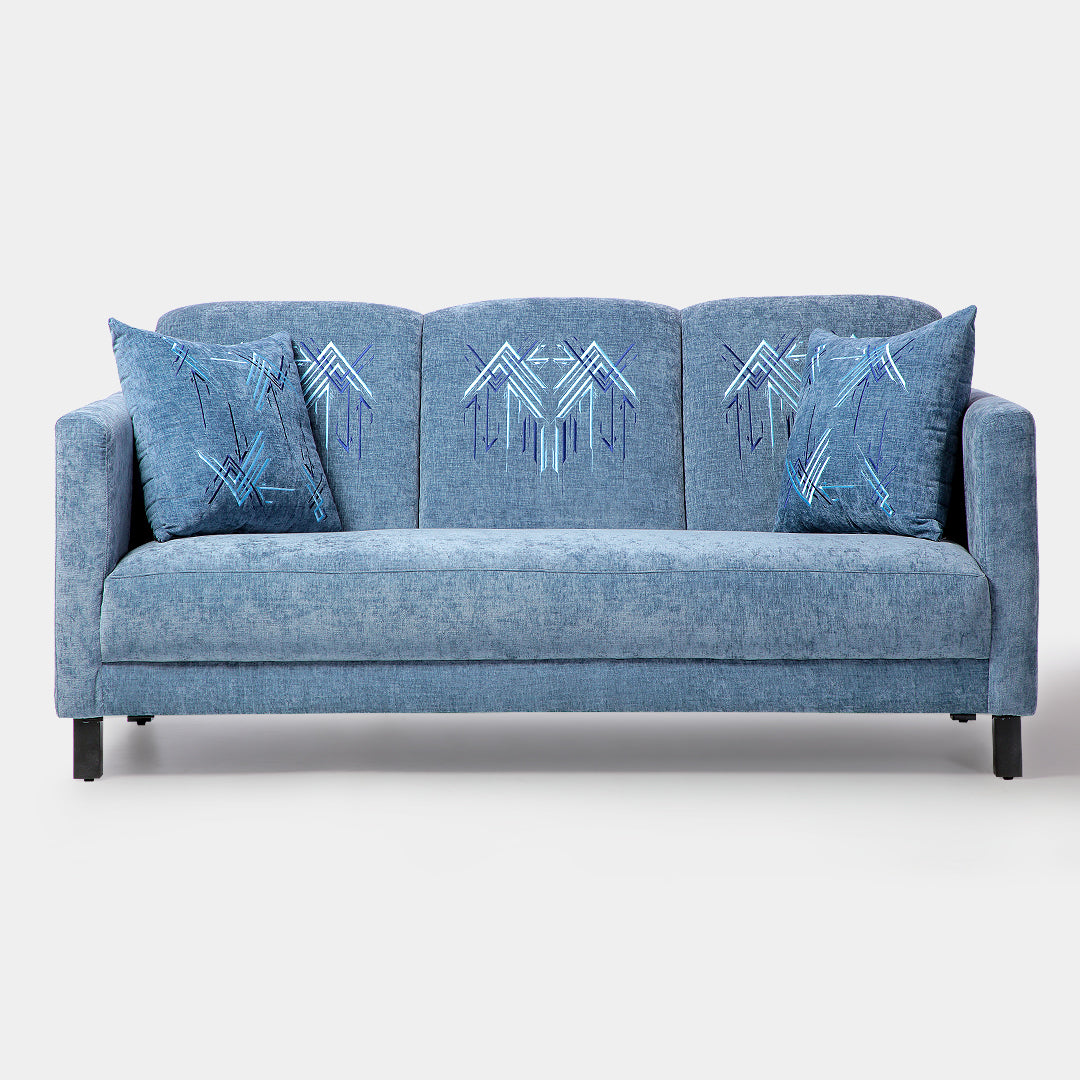 Our Home Francis Libiran Felice 3 Seater with Embroideries Sofa – Our ...