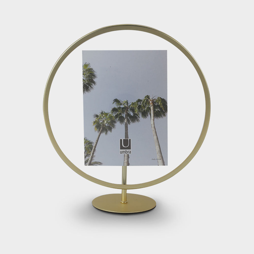 Infinity Photo Frame Round Brass – Our Home Philippines